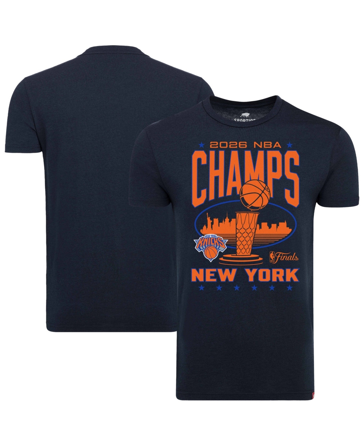 Click here for Sportiqe Mens and Womens Navy New York Knicks 2026... prices