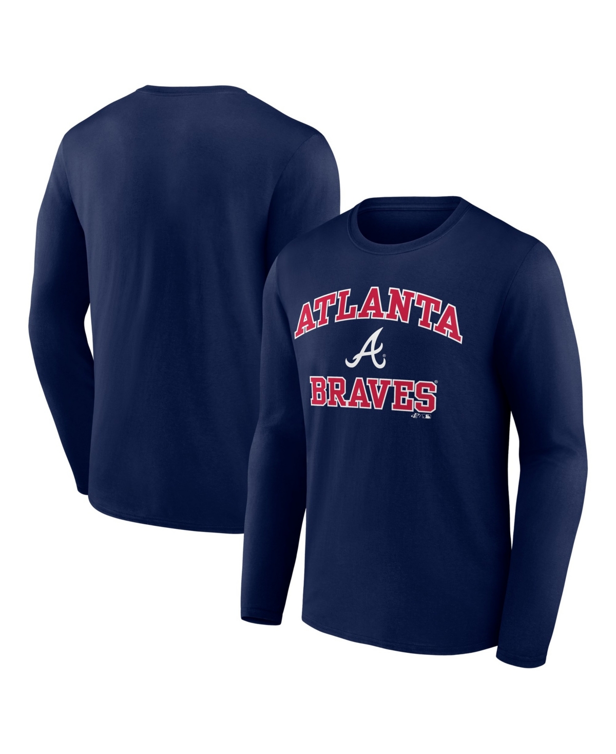 Click here for Logo Athletic Mens Navy Atlanta Braves Heart Soul... prices