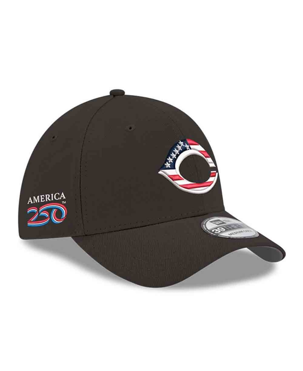 Click here for New Era Mens Black Cincinnati Reds America 250 39T... prices
