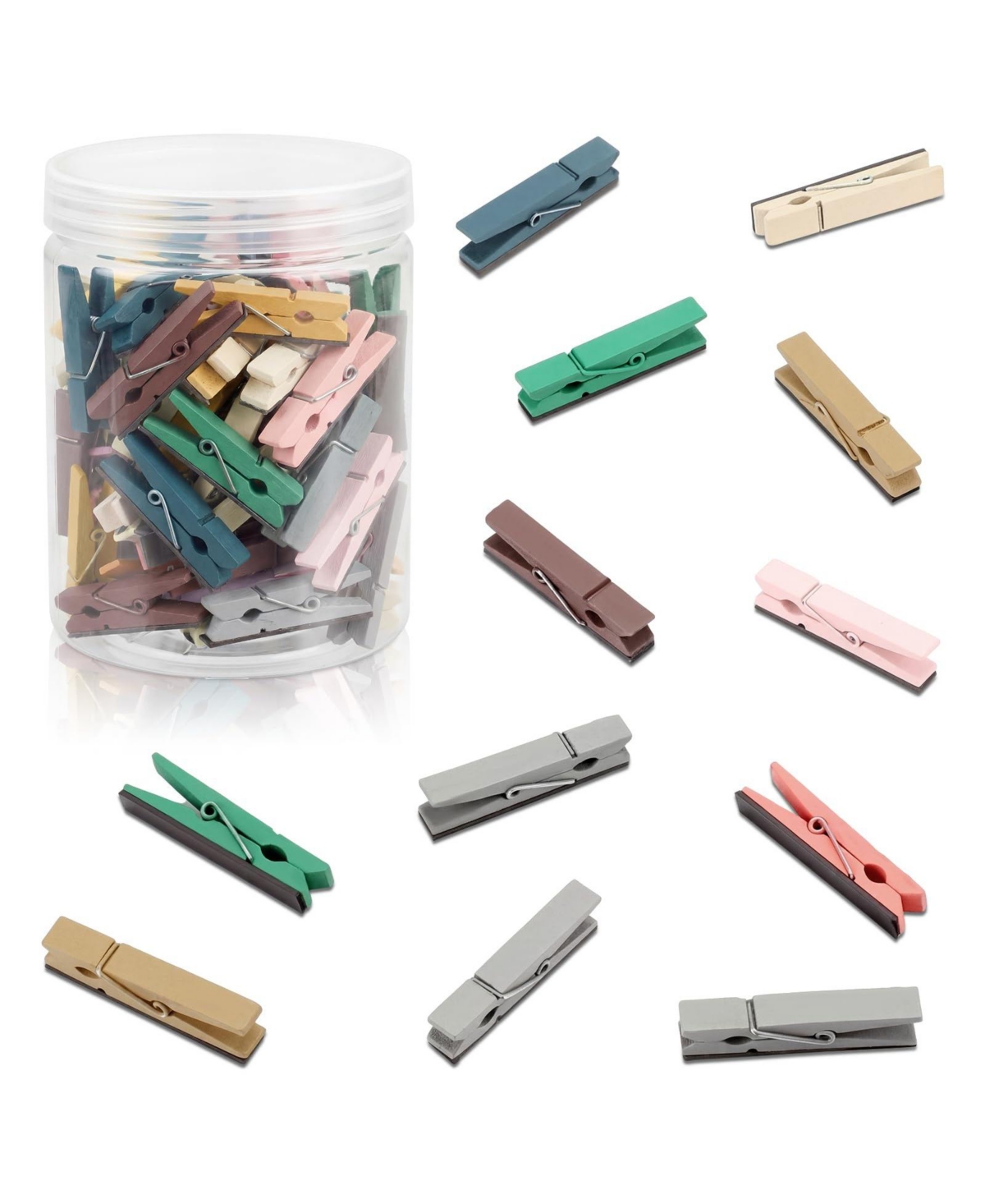 Click here for Danrong 48 Pack Magnetic Wooden Clips For Whiteboa... prices