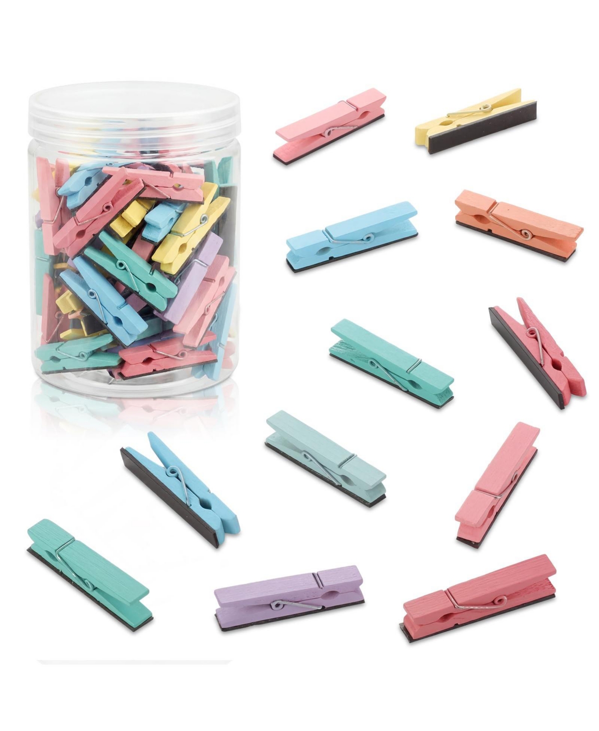 Click here for Danrong 48 Pack Magnetic Wooden Clips For Whiteboa... prices