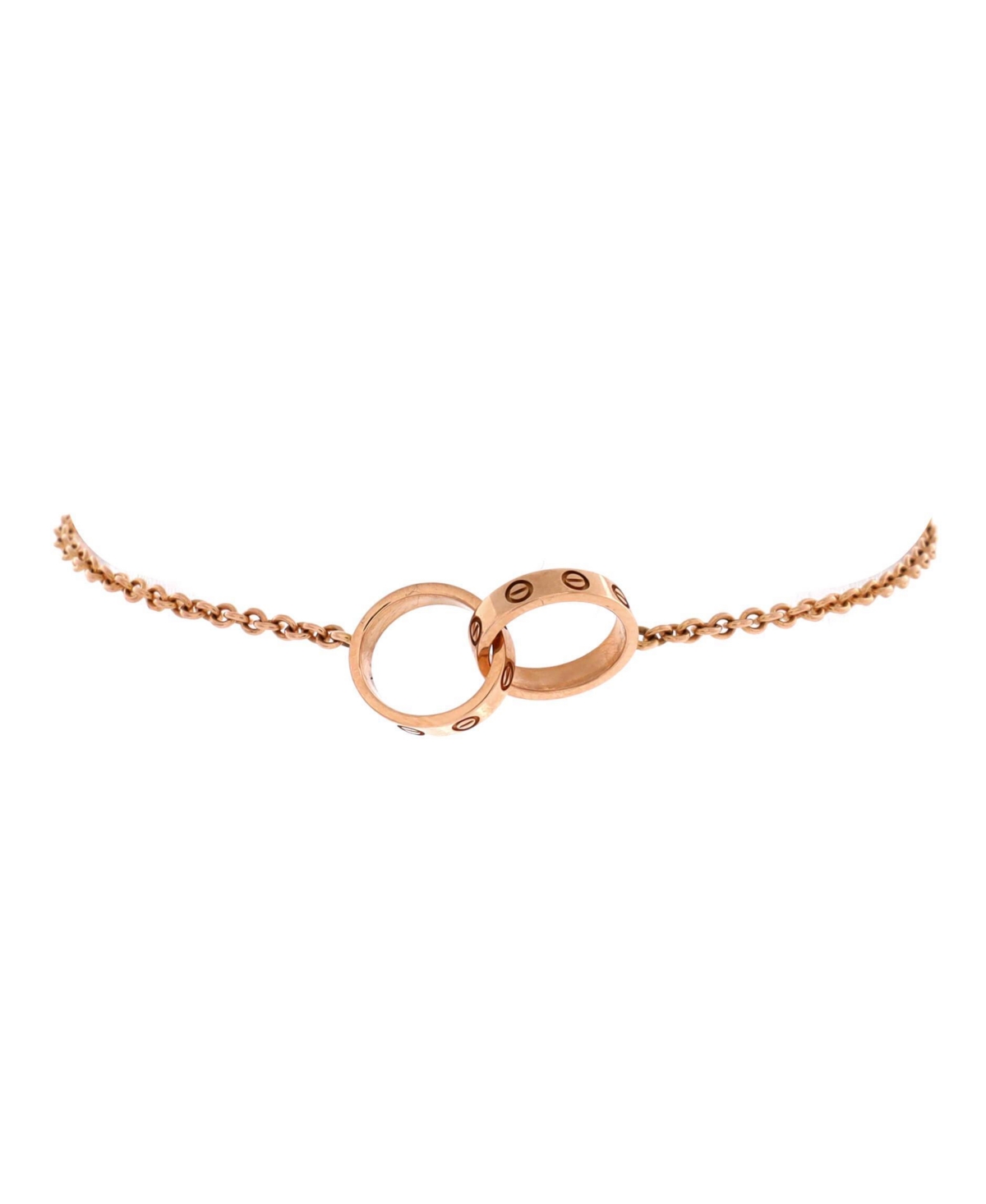 Click here for Pre-Owned Cartier Love Interlocking Bracelet - 18k... prices