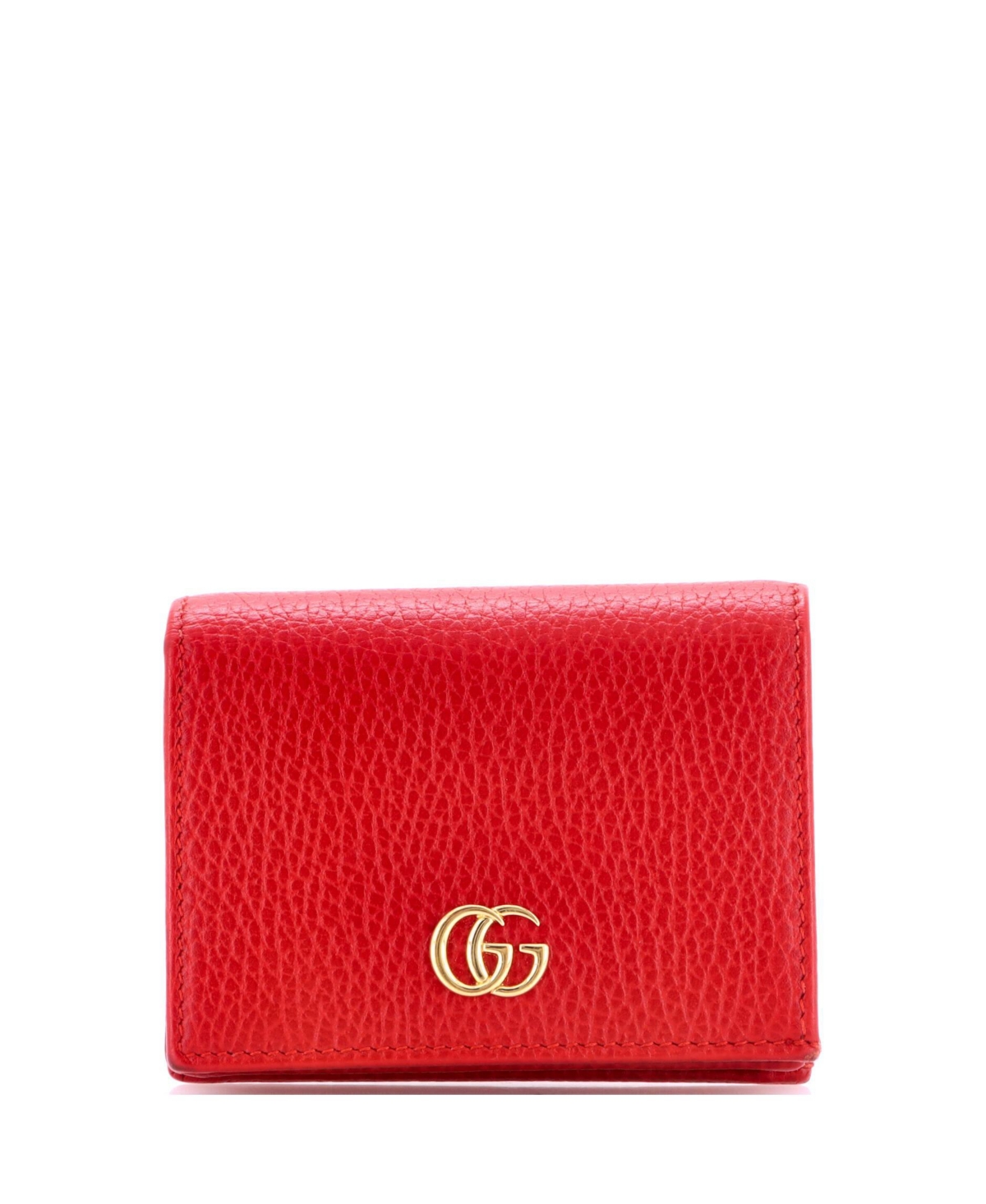 Click here for Pre-Owned Gucci Gg Marmont Flap Card Case Leather... prices