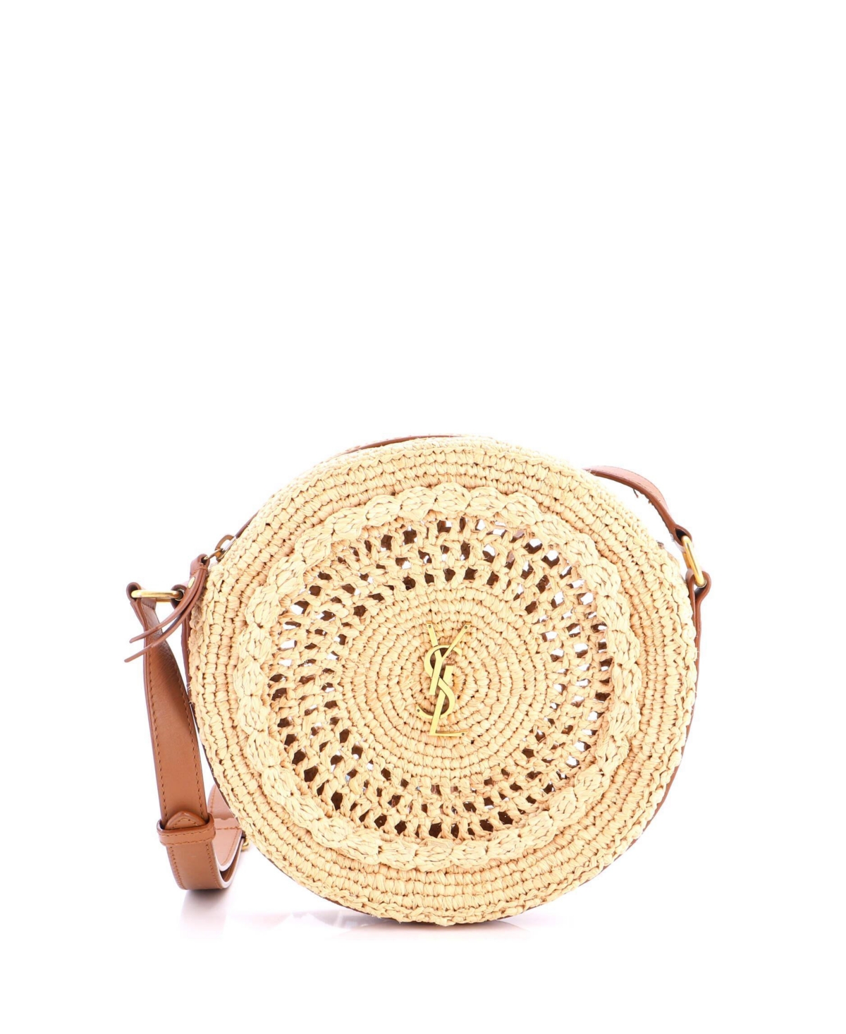 Click here for Pre-Owned Saint Laurent Monogram Round Camera Bag... prices