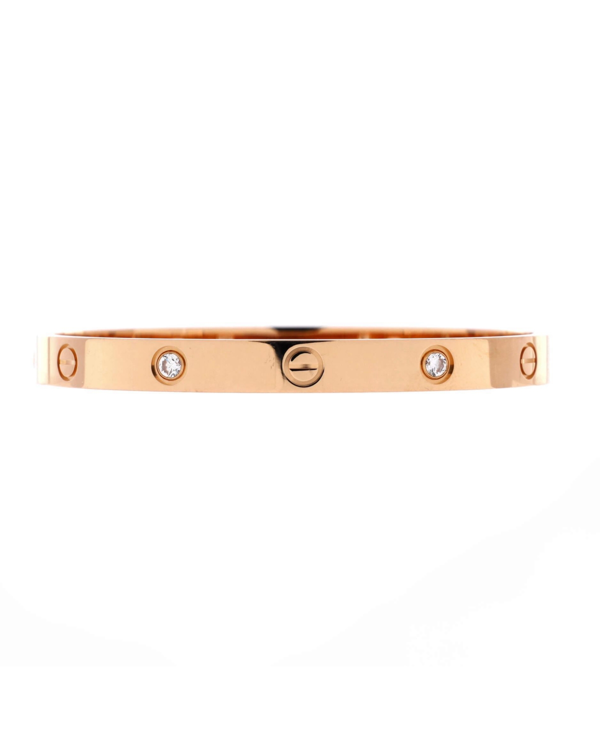 Click here for Pre-Owned Cartier Love 4 Diamond Bracelet - 18k ro... prices