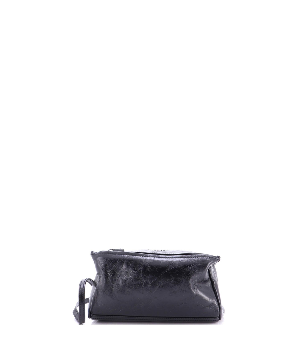 Click here for Pre-Owned Givenchy Mini Pandora Bag Patent - Black prices