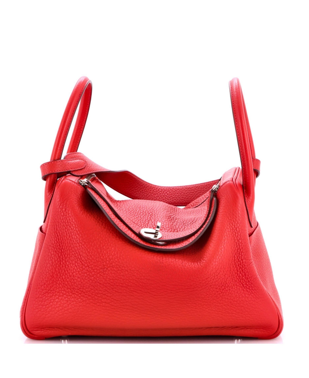 Click here for Pre-Owned HERMES 30 Lindy Bag Clemence - Red prices