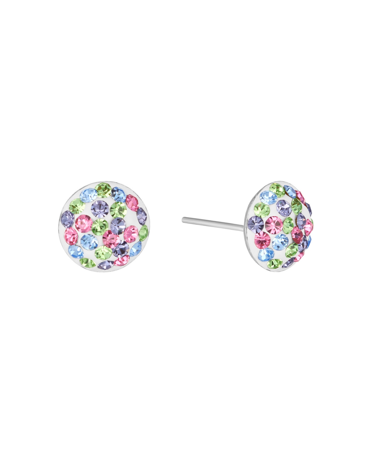 Click here for Macys 9mm Crystal Half Ball Stud Earrings - Light... prices