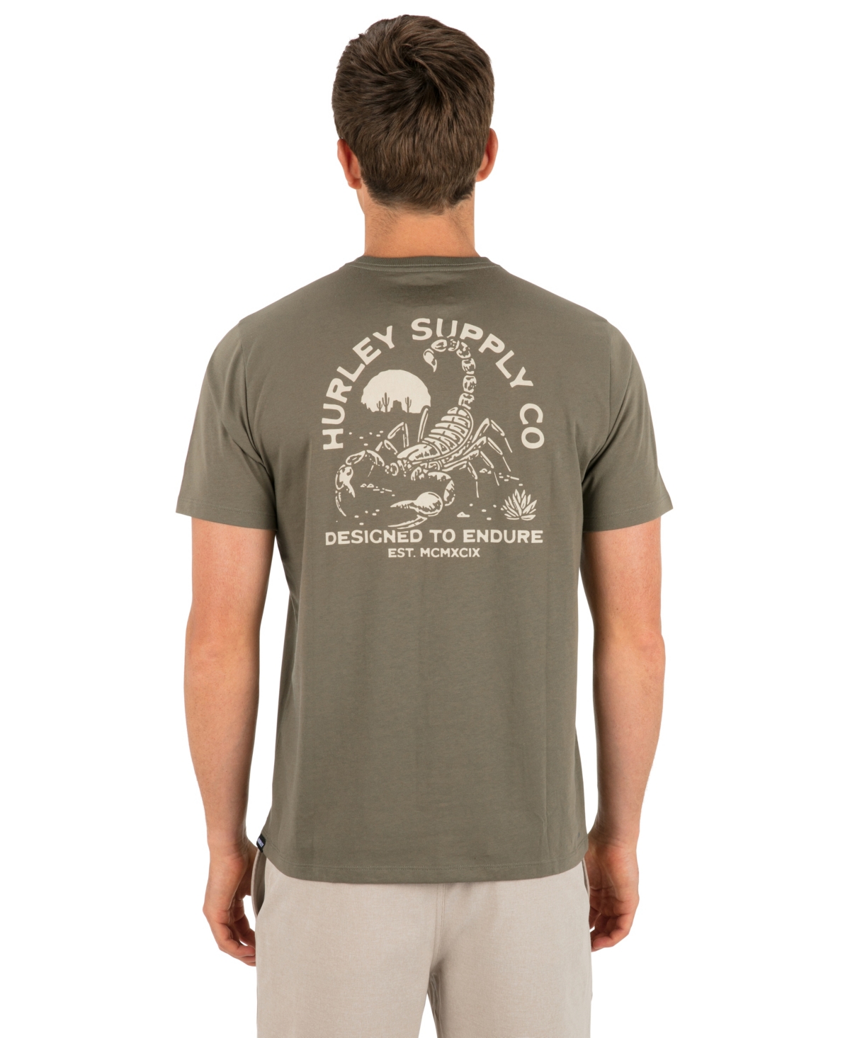 Click here for Hurley Mens Subtle Logo Artwork At The Left Chest... prices