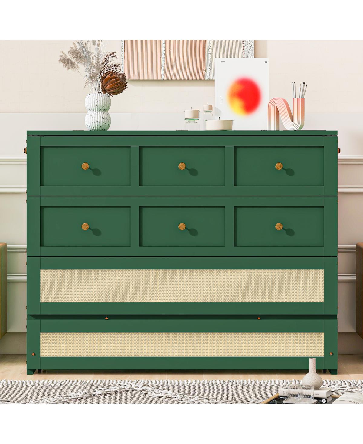 Click here for Streamdale Furniture Full Size Murphy Bed with Lar... prices