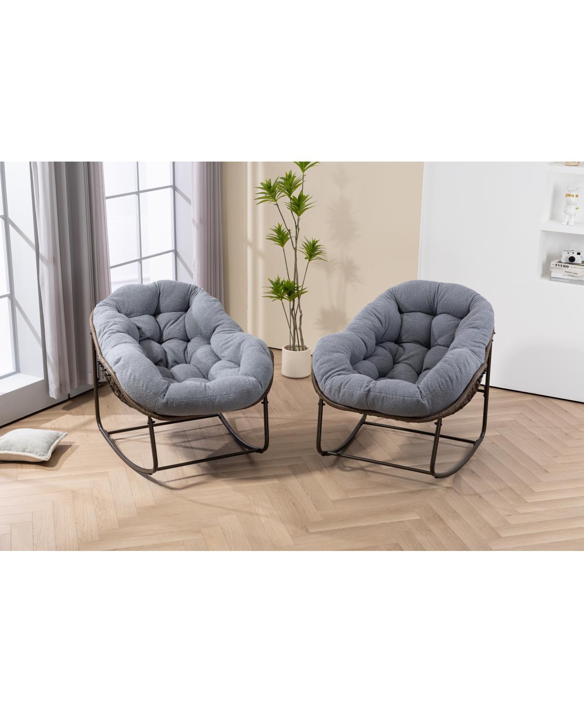 Click here for Streamdale Furniture Outdoor Rattan Rocking Chair... prices