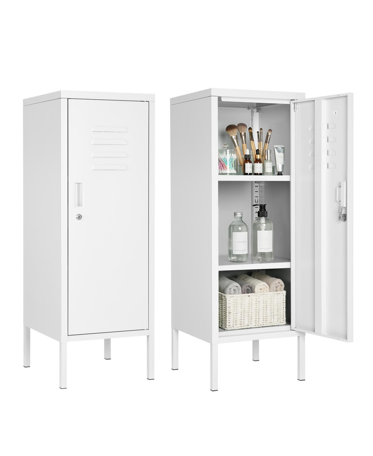 Click here for homfan Storage Locker Cabinet with Lock Secure Ste... prices