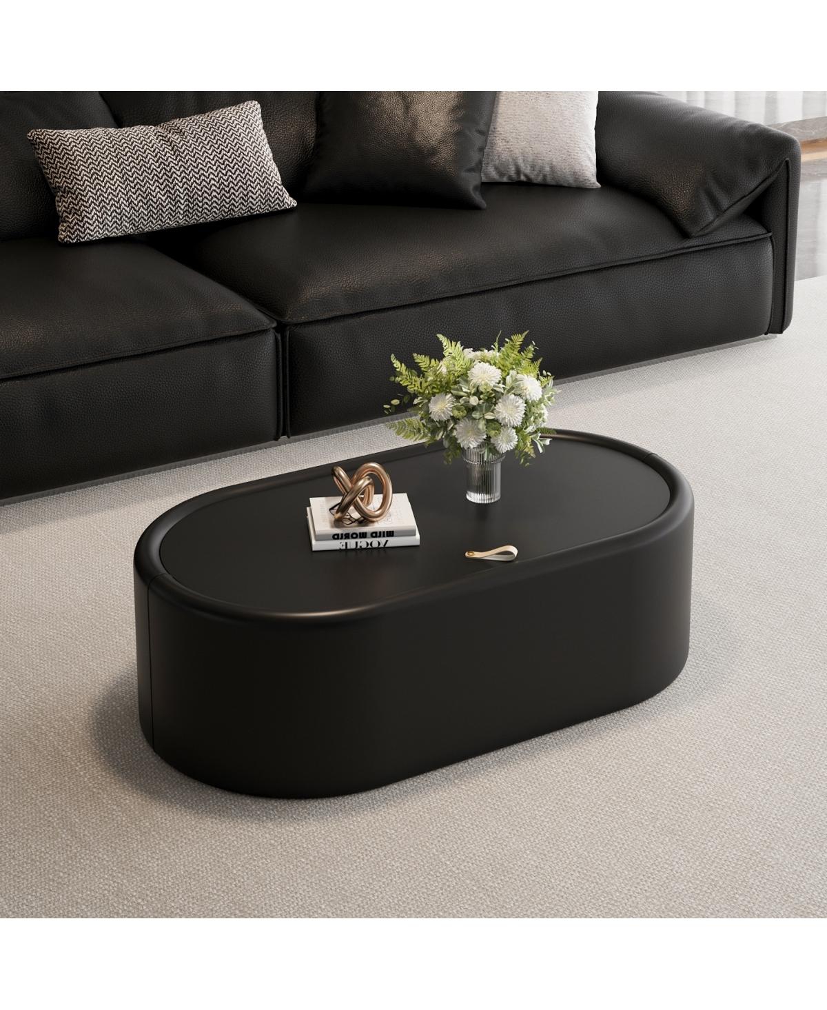 Click here for Streamdale Furniture 33.46 Oval Hidden Storage Cof... prices