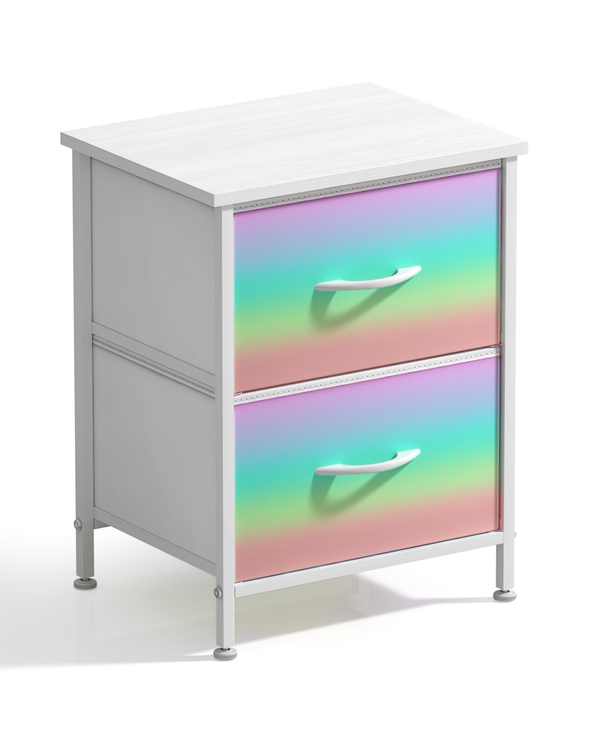Click here for Sorbus Nightstand with 2 Drawers - Steel Frame  Wo... prices