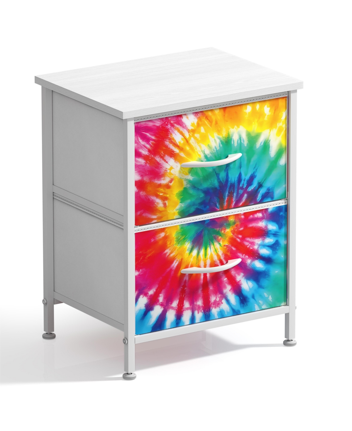 Click here for Sorbus Nightstand with 2 Drawers - Steel Frame  Wo... prices