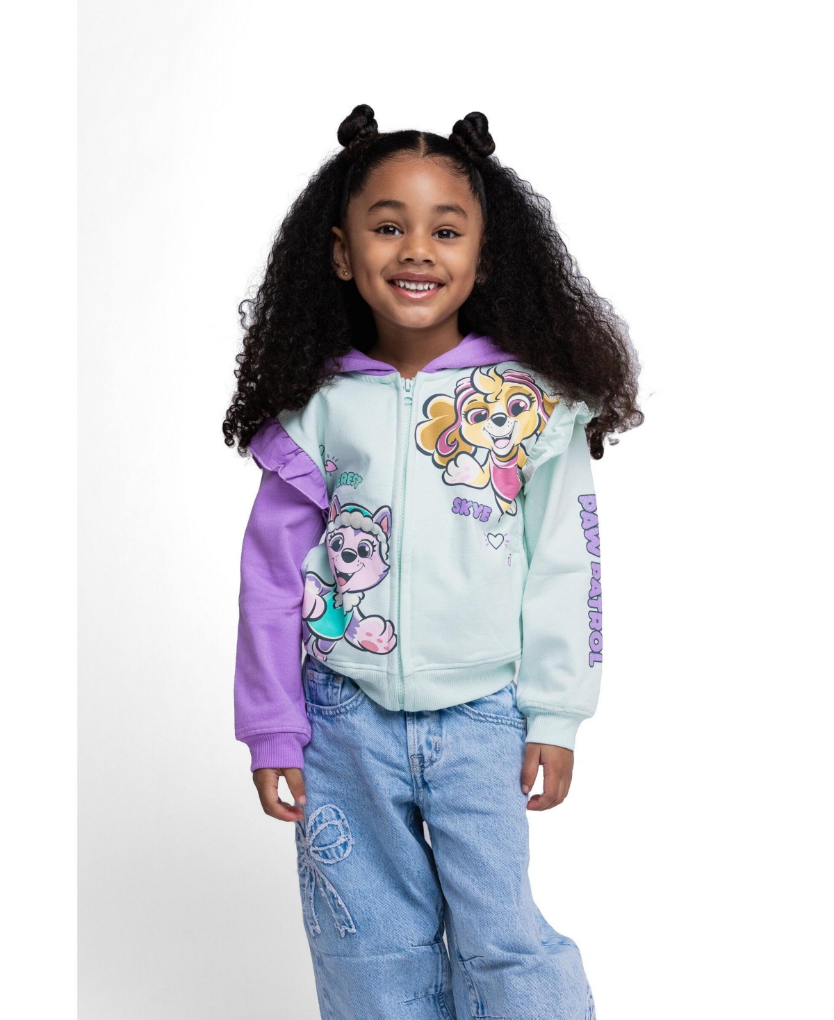 Click here for Paw Patrol Toddler Girls (2T-4T) Fleece Zip-Up Hoo... prices