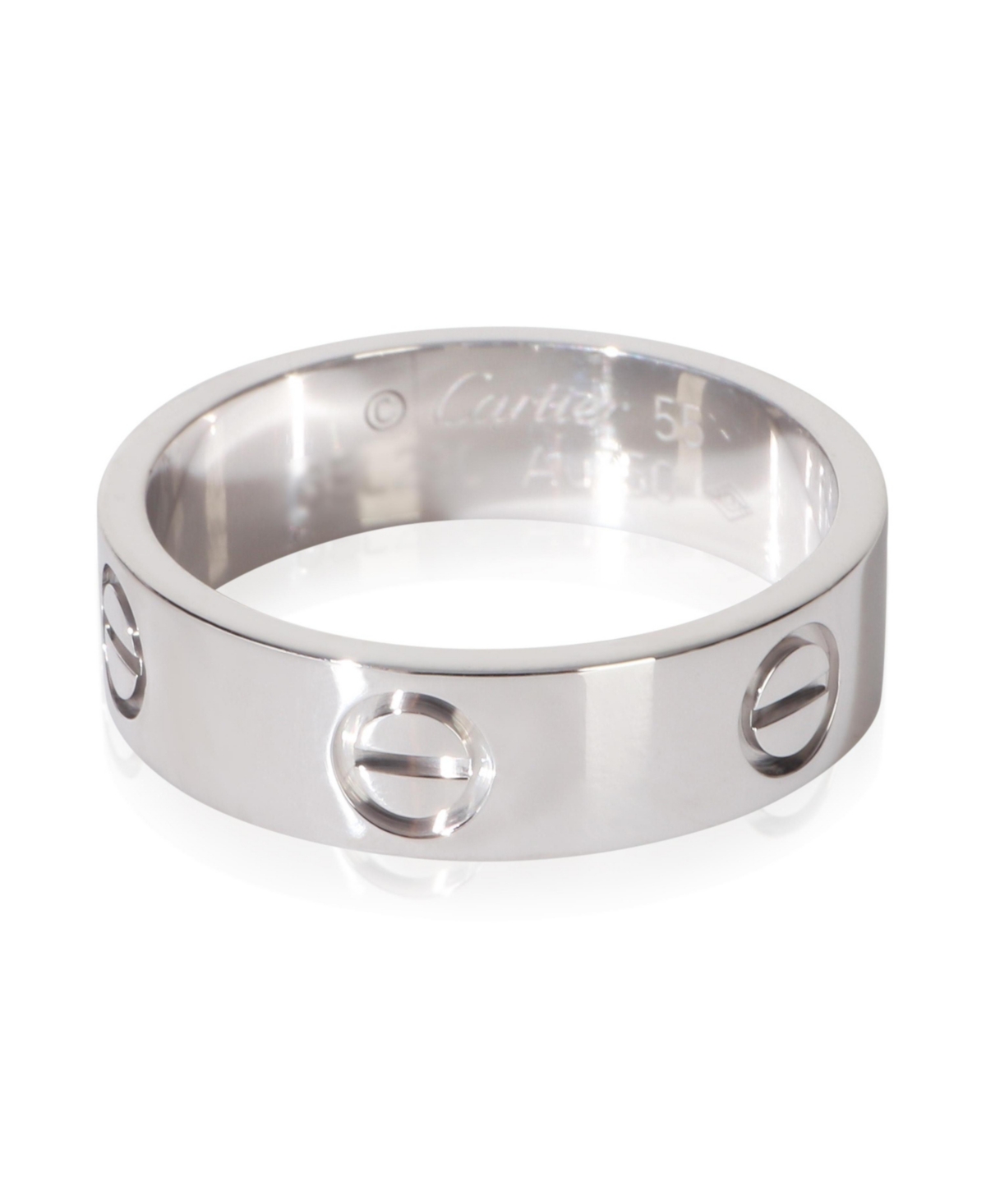 Click here for Pre-Owned Cartier White Gold Love Ring - White gol... prices