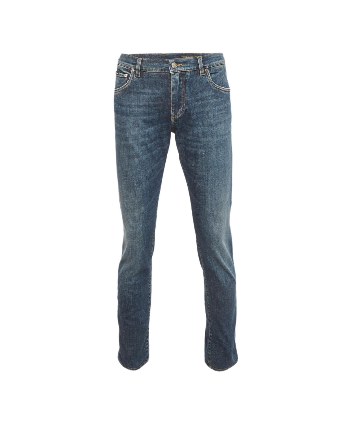 Click here for Pre-Owned Dolce & Gabbana Mens Faded Denim Slim Fi... prices