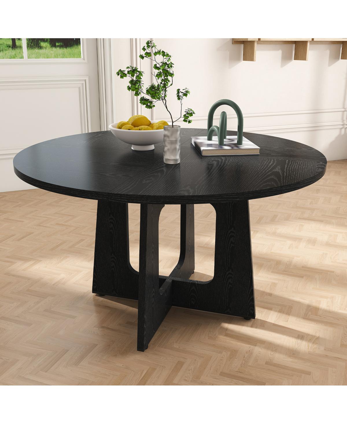 Click here for Streamdale Furniture 47-Inch Farmhouse Round Dinin... prices