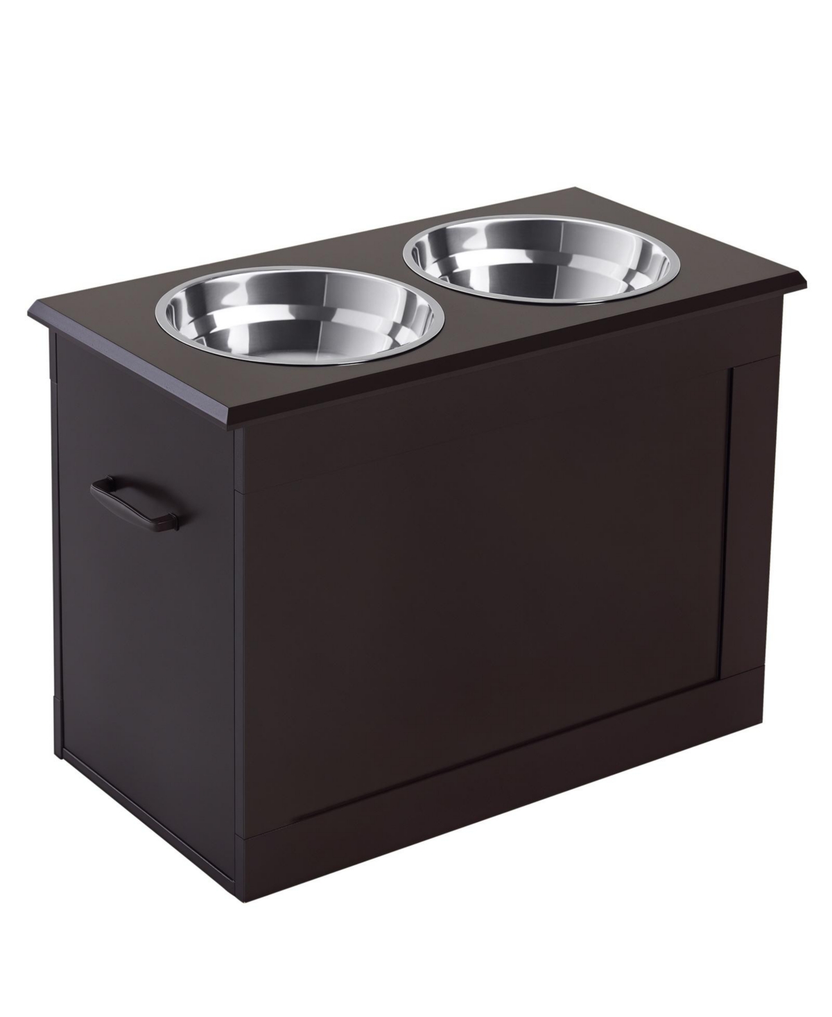 Click here for Ruie Raised Dog Feeding Storage Station with 2 Bow... prices