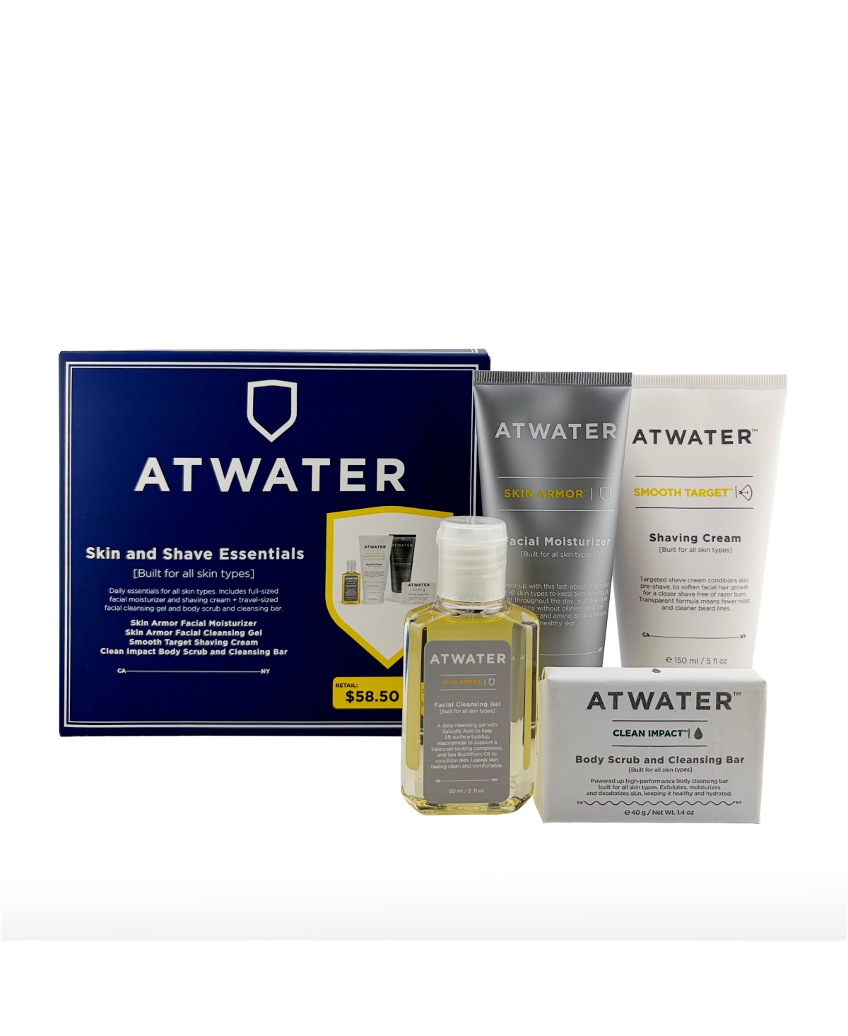 Click here for Atwater Skin and Shave Essentials prices