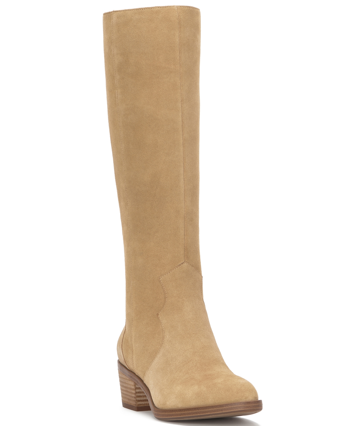Click here for Lucky Brand Womens Almond Toe Stacked Heel Knee Bo... prices