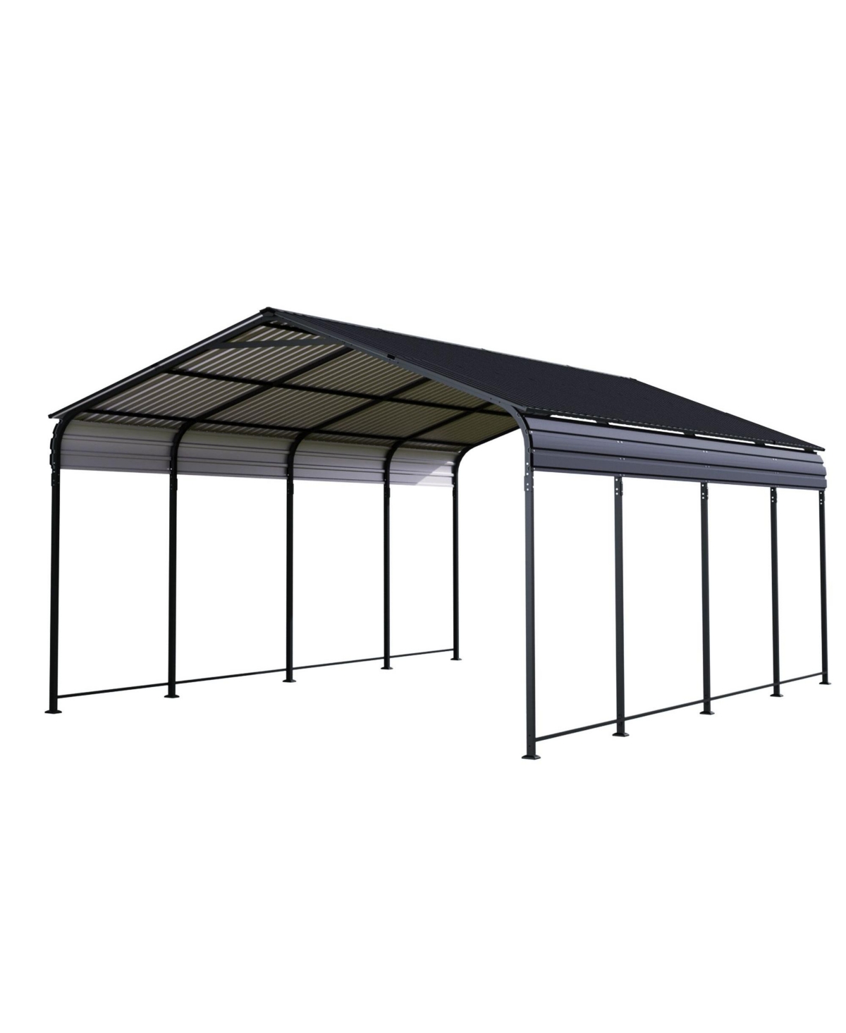 Click here for Clihome Heavy Duty Metal Carport With Galvanized S... prices