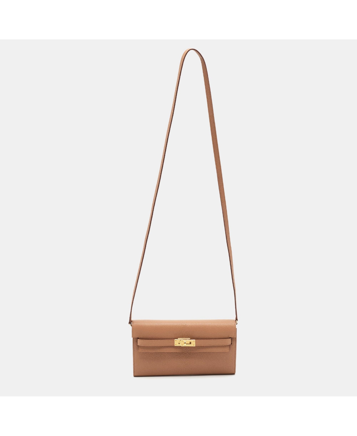 Click here for Pre-Owned HERMES womens Kelly To Go Chevre Leather... prices