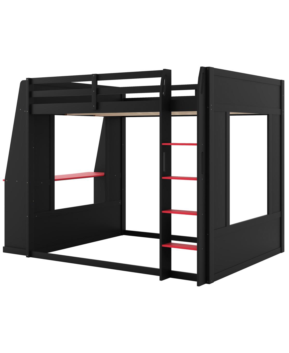 Click here for Streamdale Furniture Queen Size Wooden Gaming Bunk... prices