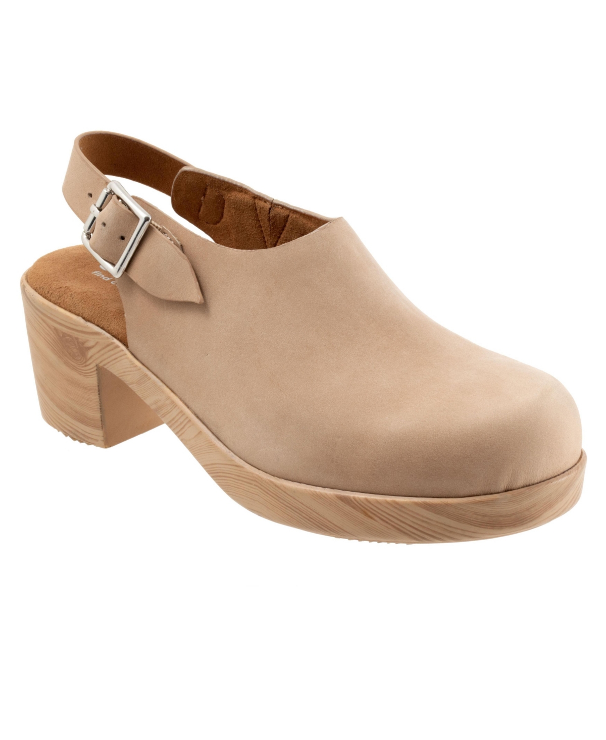 Click here for Softwalk Womens Fairbanks Clog - Taupe oily prices