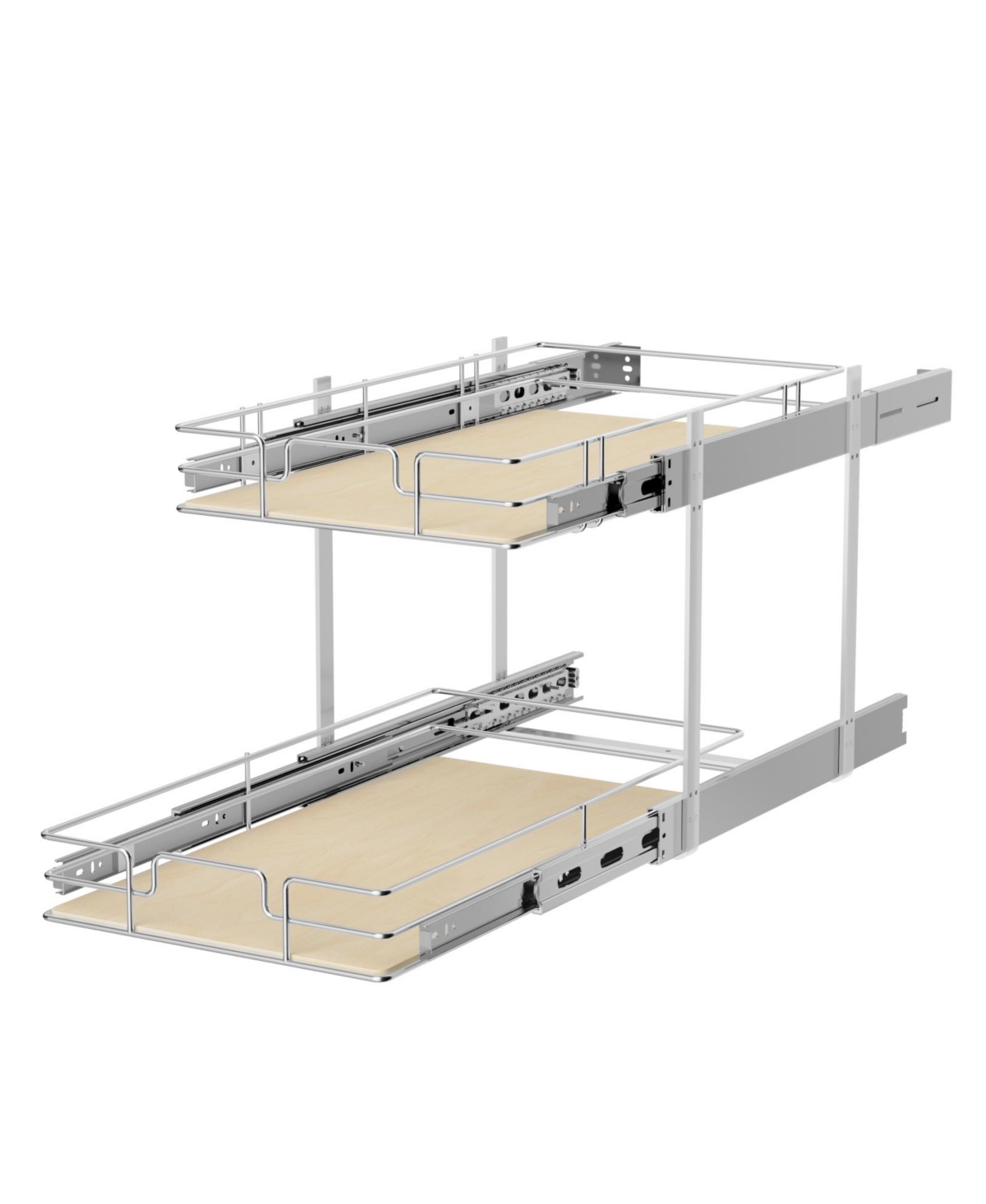 Click here for Lovmor 2 Tier Individual Pull Out Cabinet Organize... prices