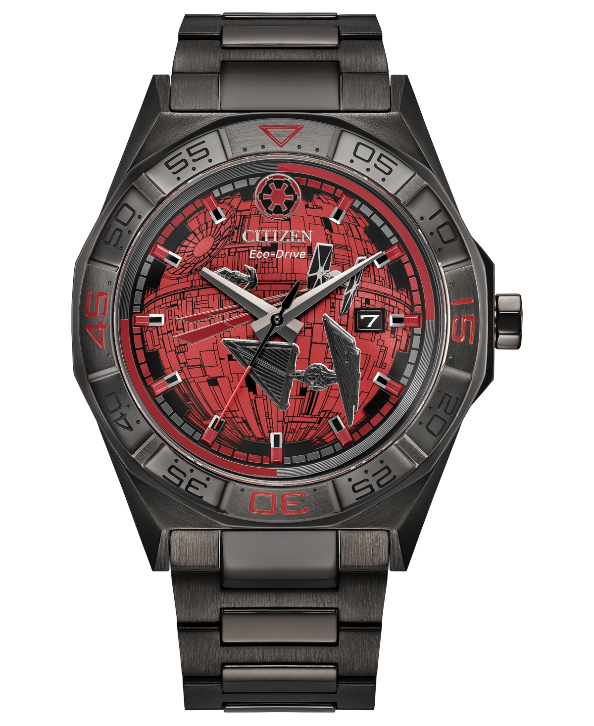 Click here for Citizen Mens Star Wars Imperial Battle Gray Stainl... prices