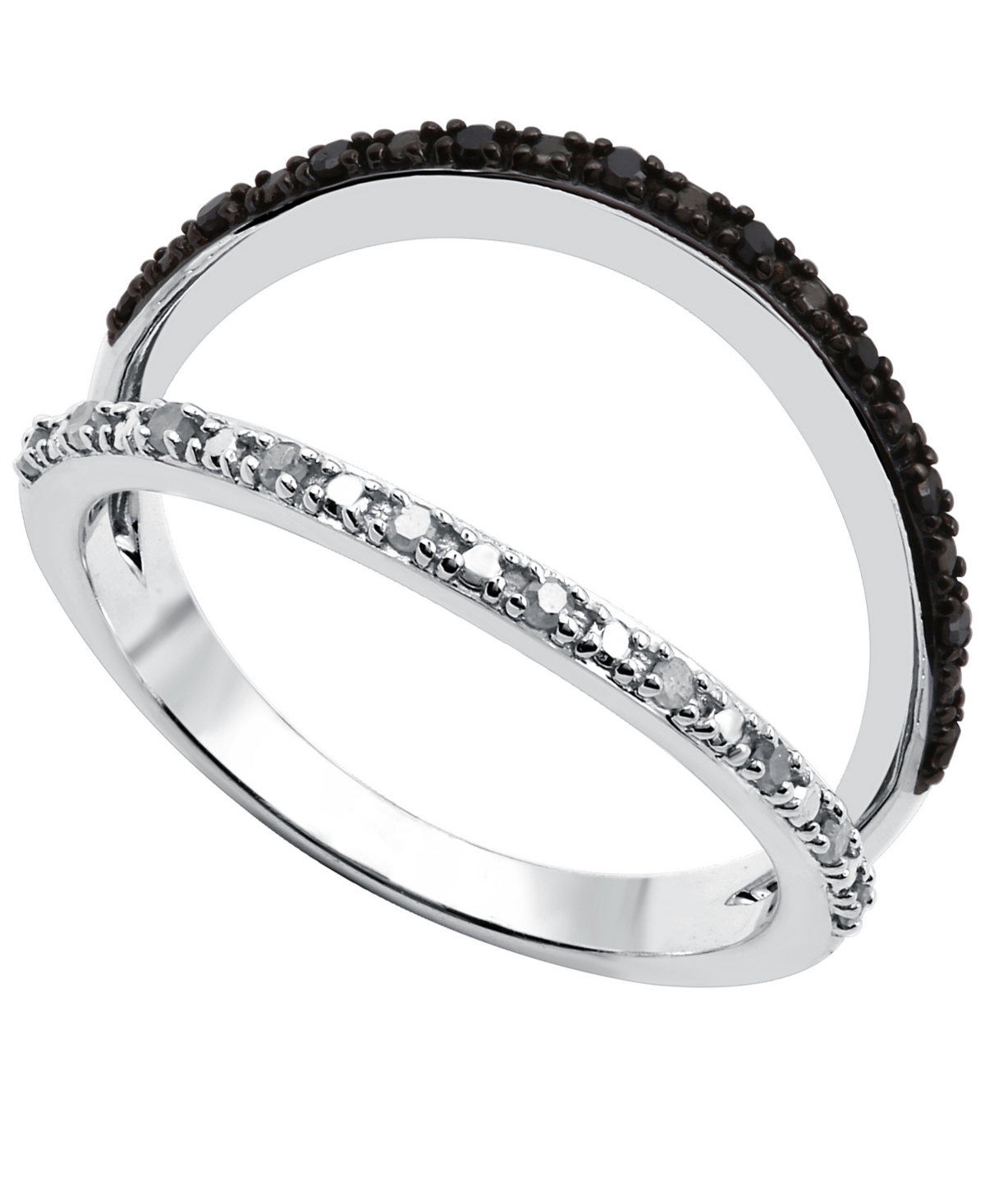 Click here for Black Diamond (1/10 ct. t.w.) & White Diamond (1/1... prices
