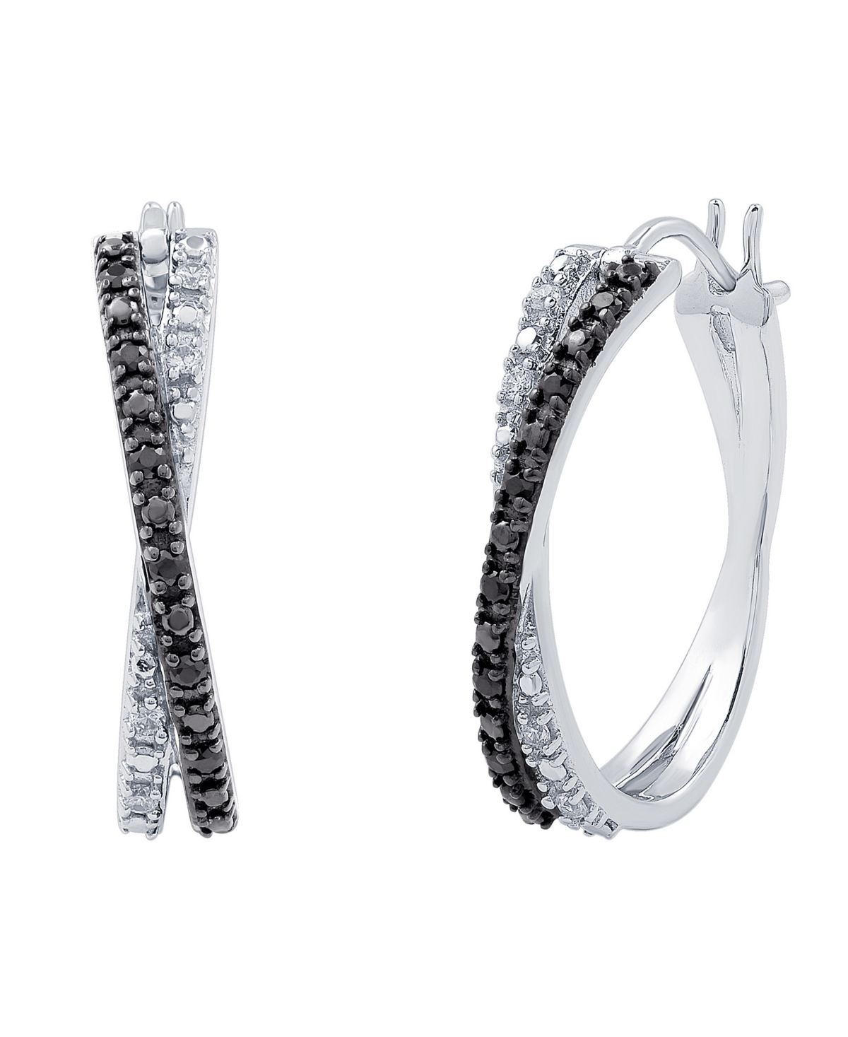 Click here for Black Diamond (1/10 ct. t.w.) & White Diamond (1/2... prices