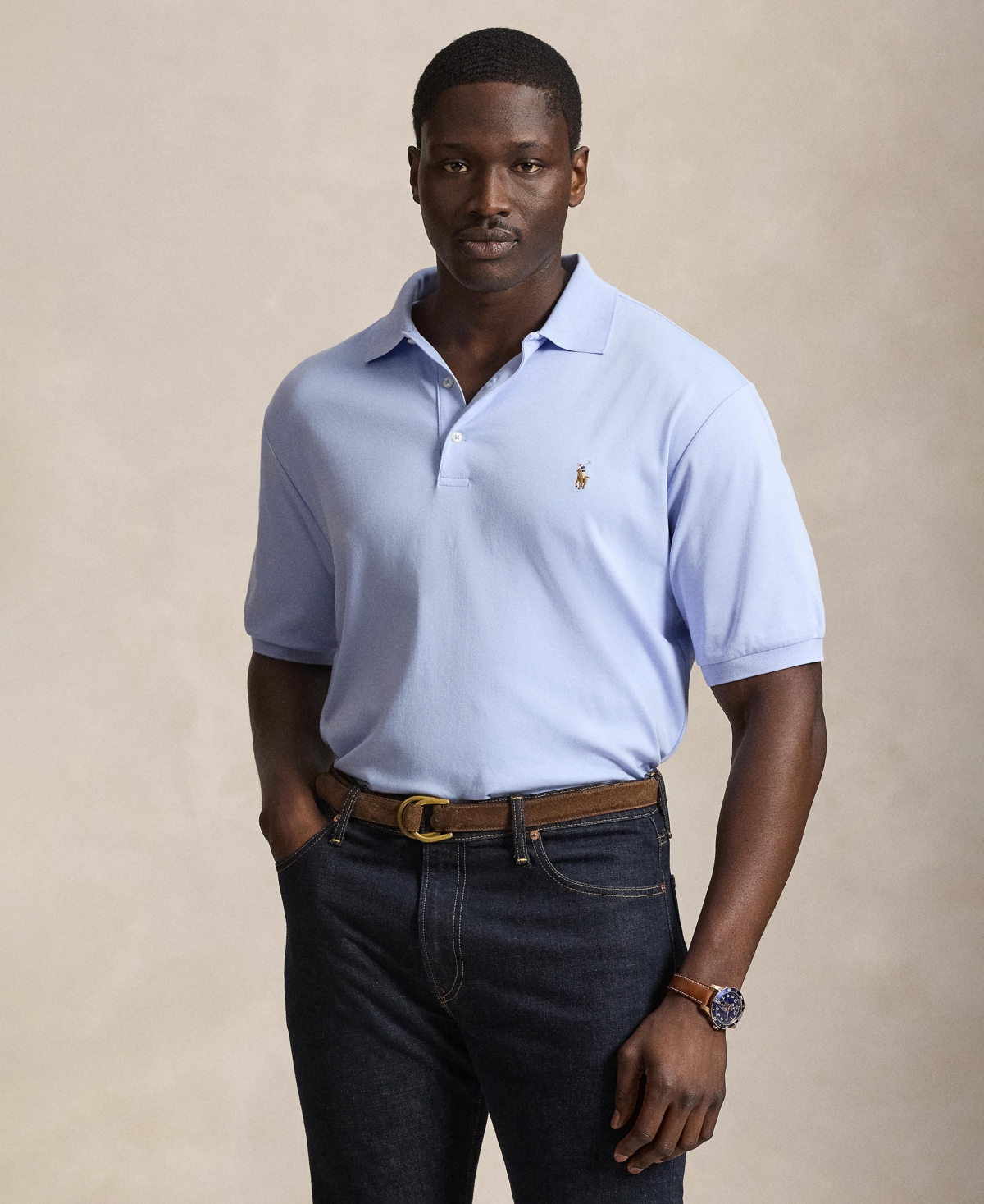 Click here for Polo Ralph Lauren Mens Big & Tall Classic Fit Soft... prices