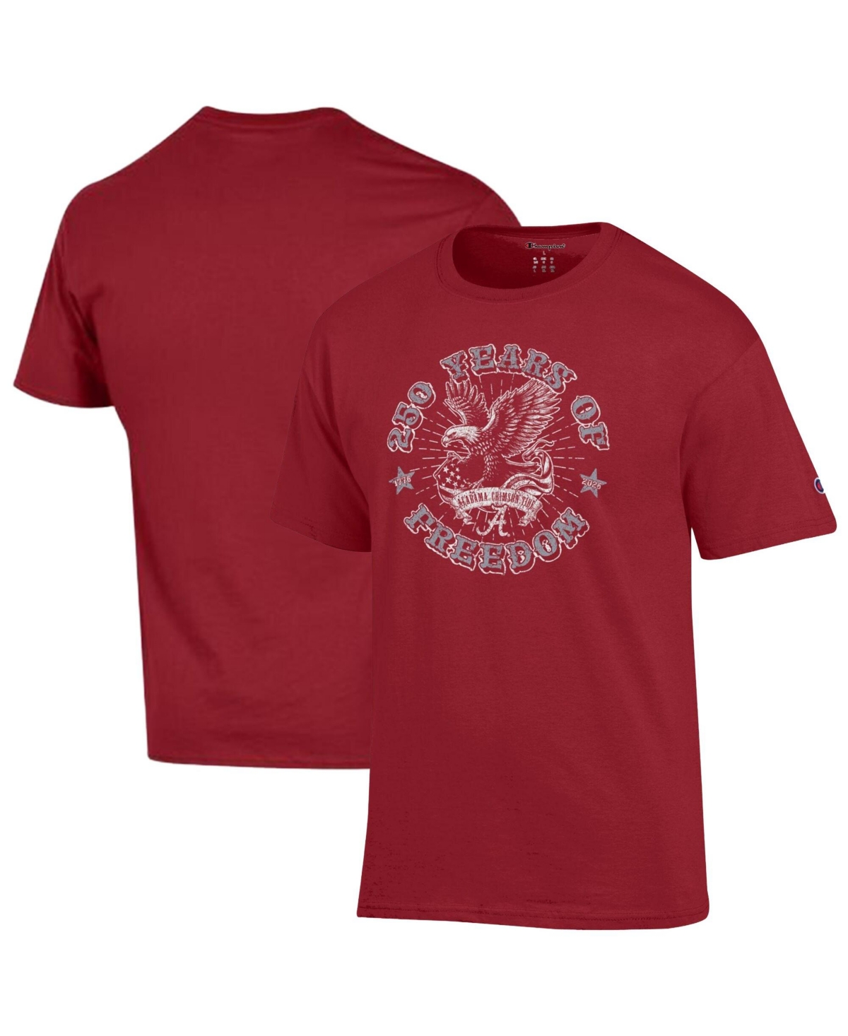 Click here for Champion Mens Crimson Alabama Crimson Tide America... prices