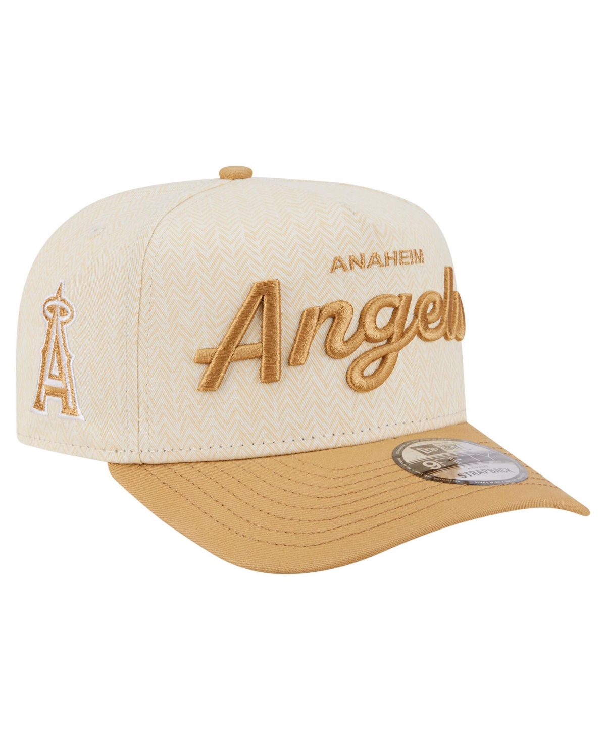 Click here for New Era Mens Cream Los Angeles Angels Herringbone... prices