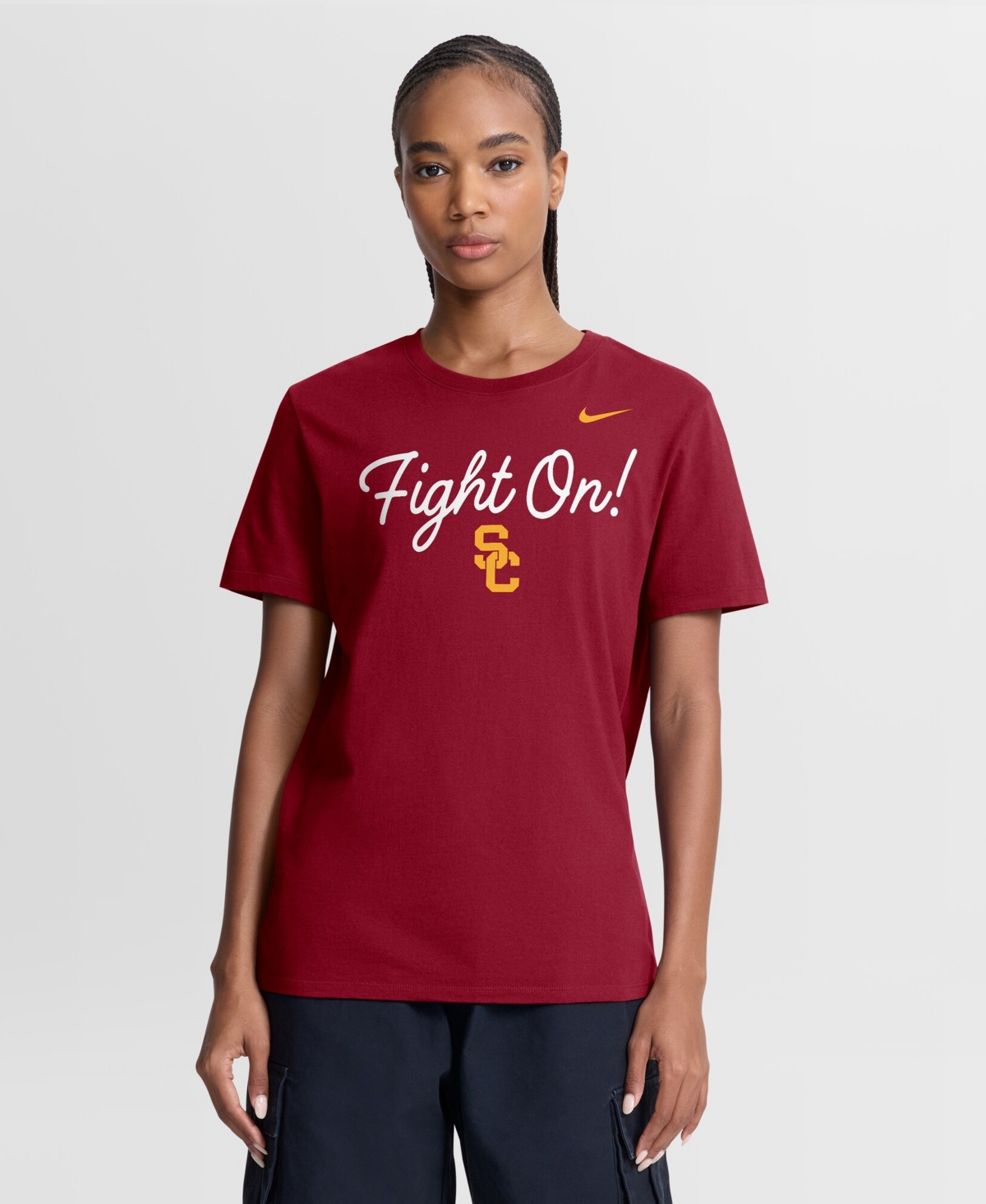 Click here for Nike Womens Cardinal Usc Trojans Script Mantra Log... prices