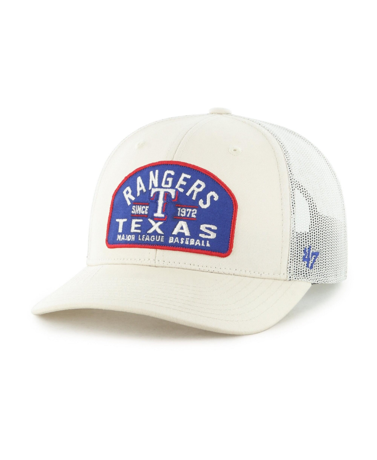 Click here for 47 Brand Mens Cream Texas Rangers Leland Adjustabl... prices