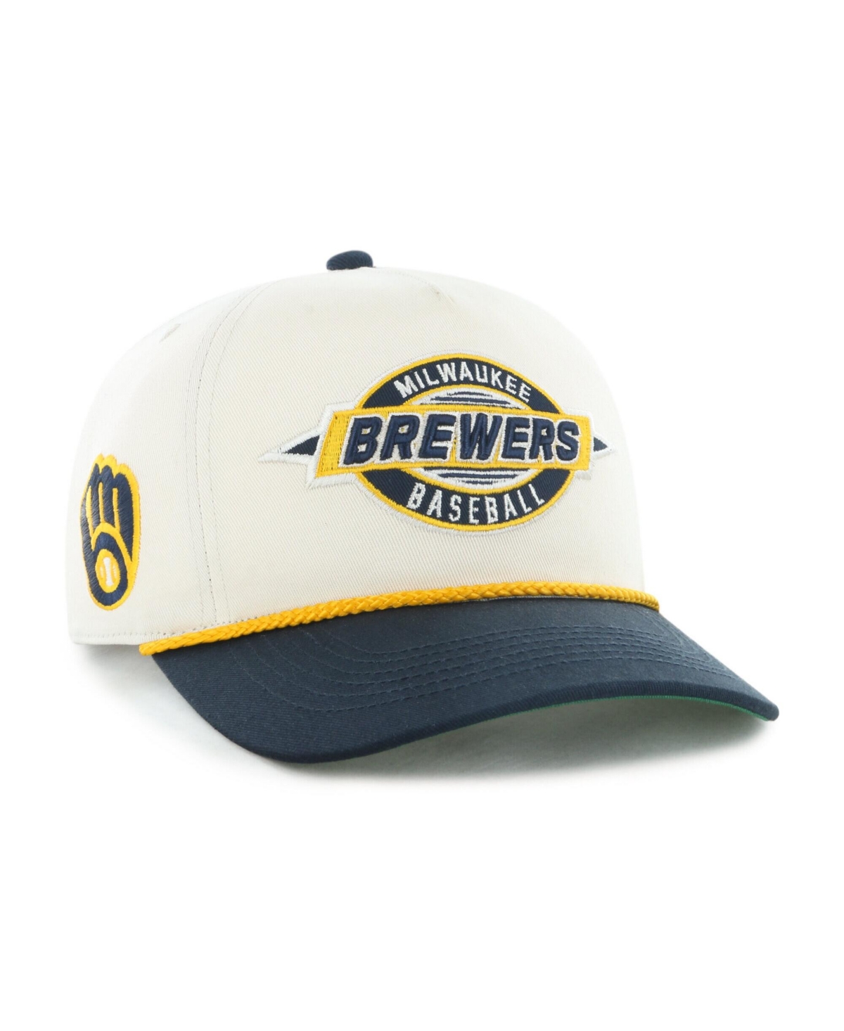 Click here for 47 Brand Mens Natural Milwaukee Brewers Frame Out... prices