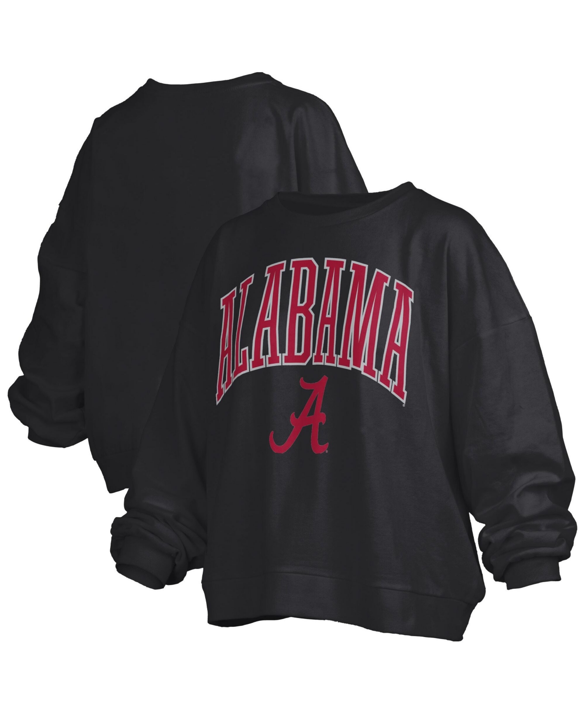 Click here for Pressbox Womens Black Alabama Crimson Tide Plus Si... prices