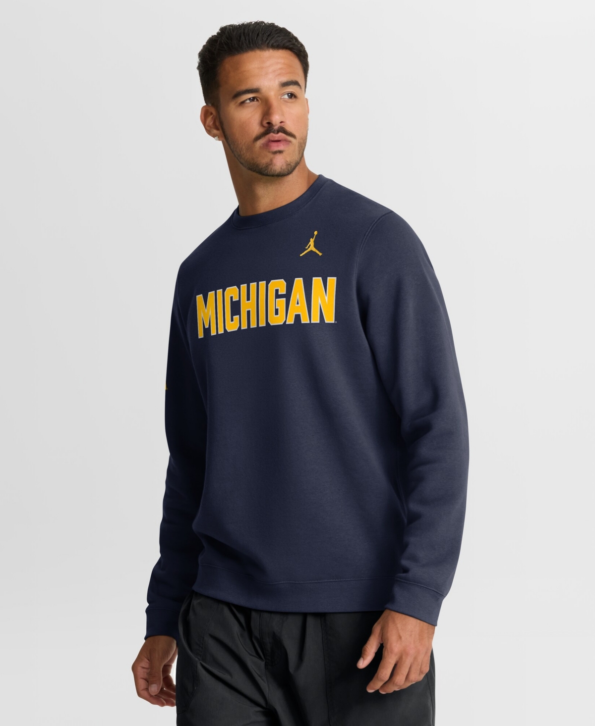 Click here for Jordan Mens Navy Michigan Wolverines 2026 Sideline... prices