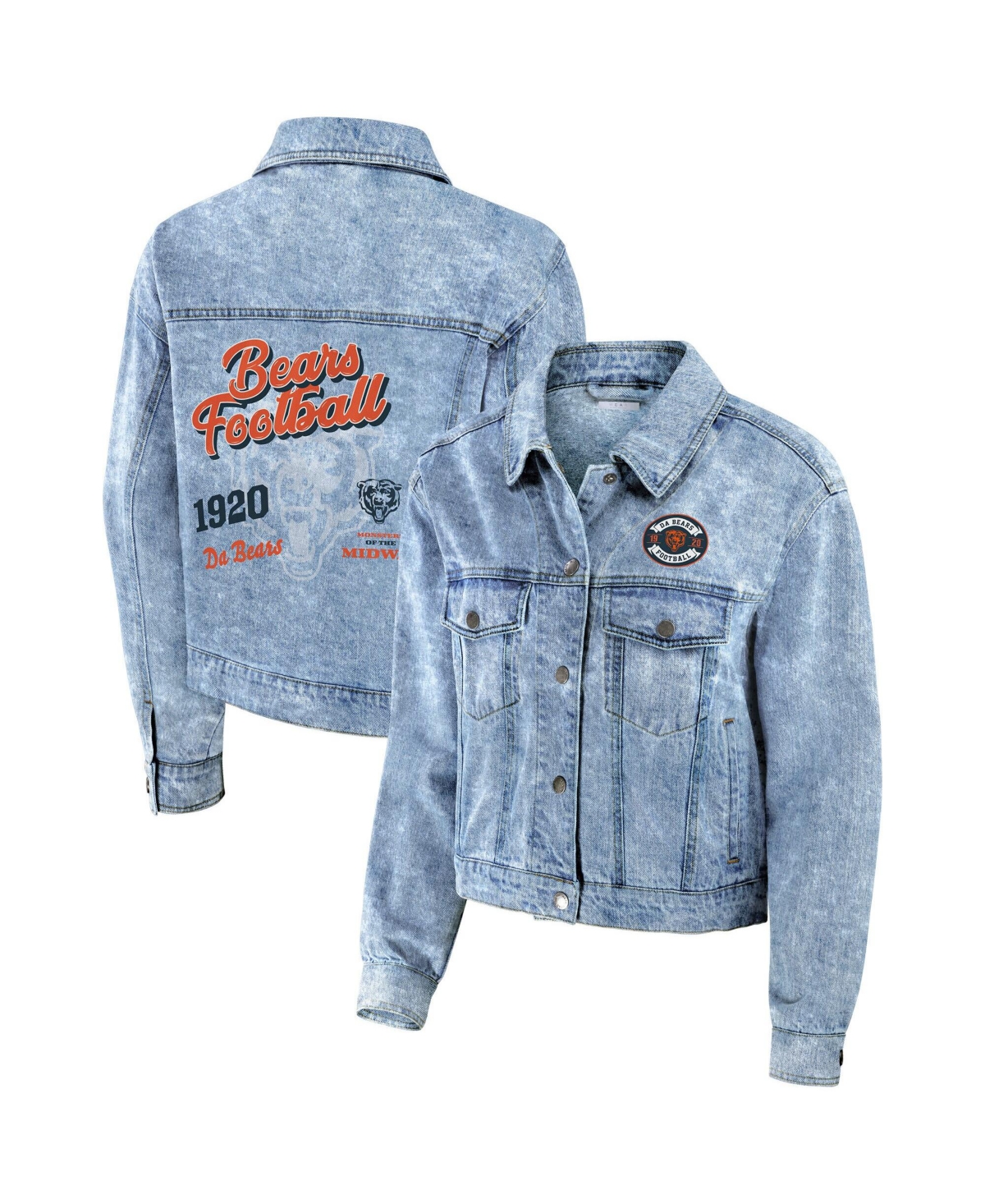 Click here for Wear by Erin Andrews Womens Chicago Bears Full-Sna... prices