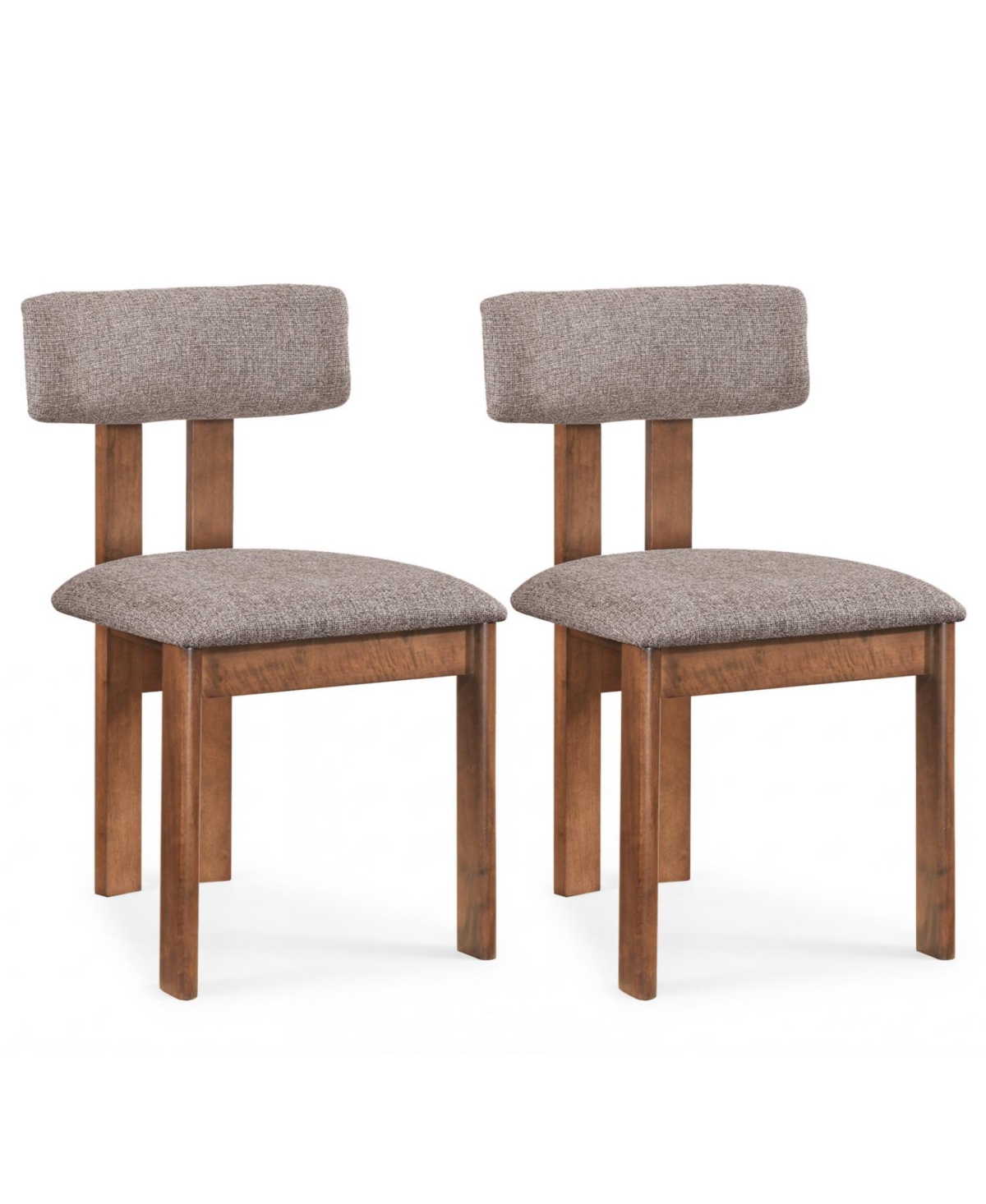 Click here for Slickblue Set of 2 Dining Chairs Upholstered Rubbe... prices