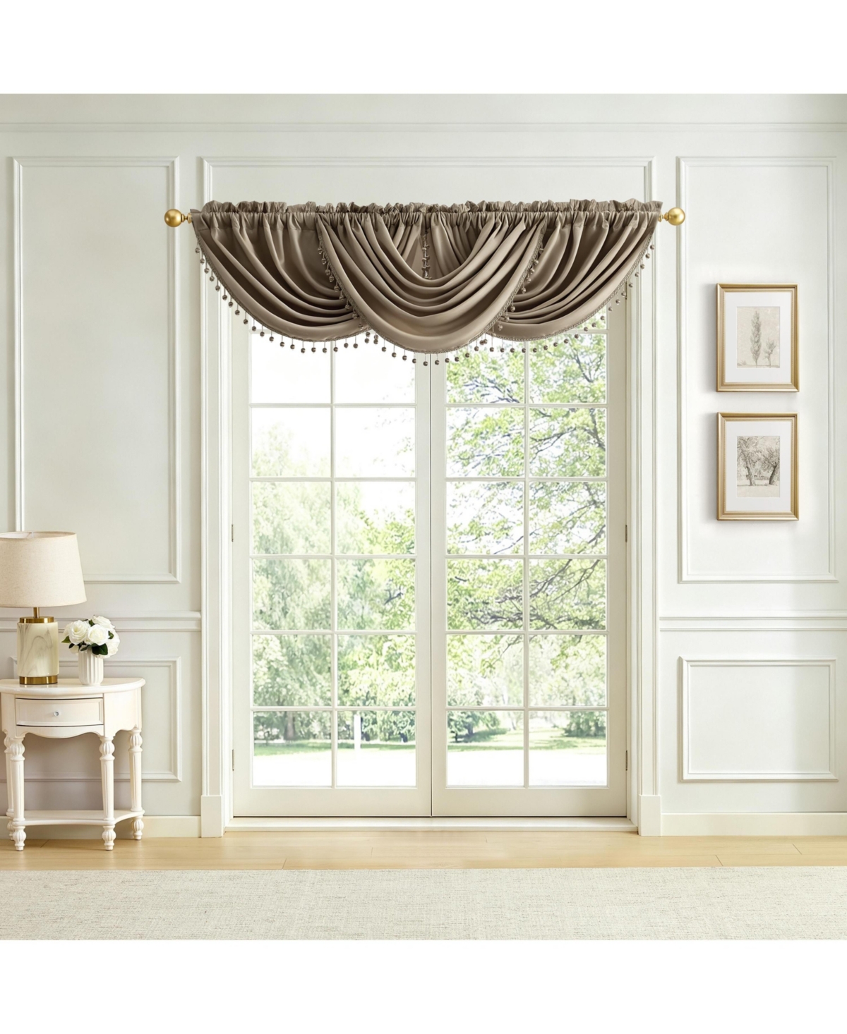 Click here for Lenox Imperial Faux Silk Waterfall Window Valance... prices