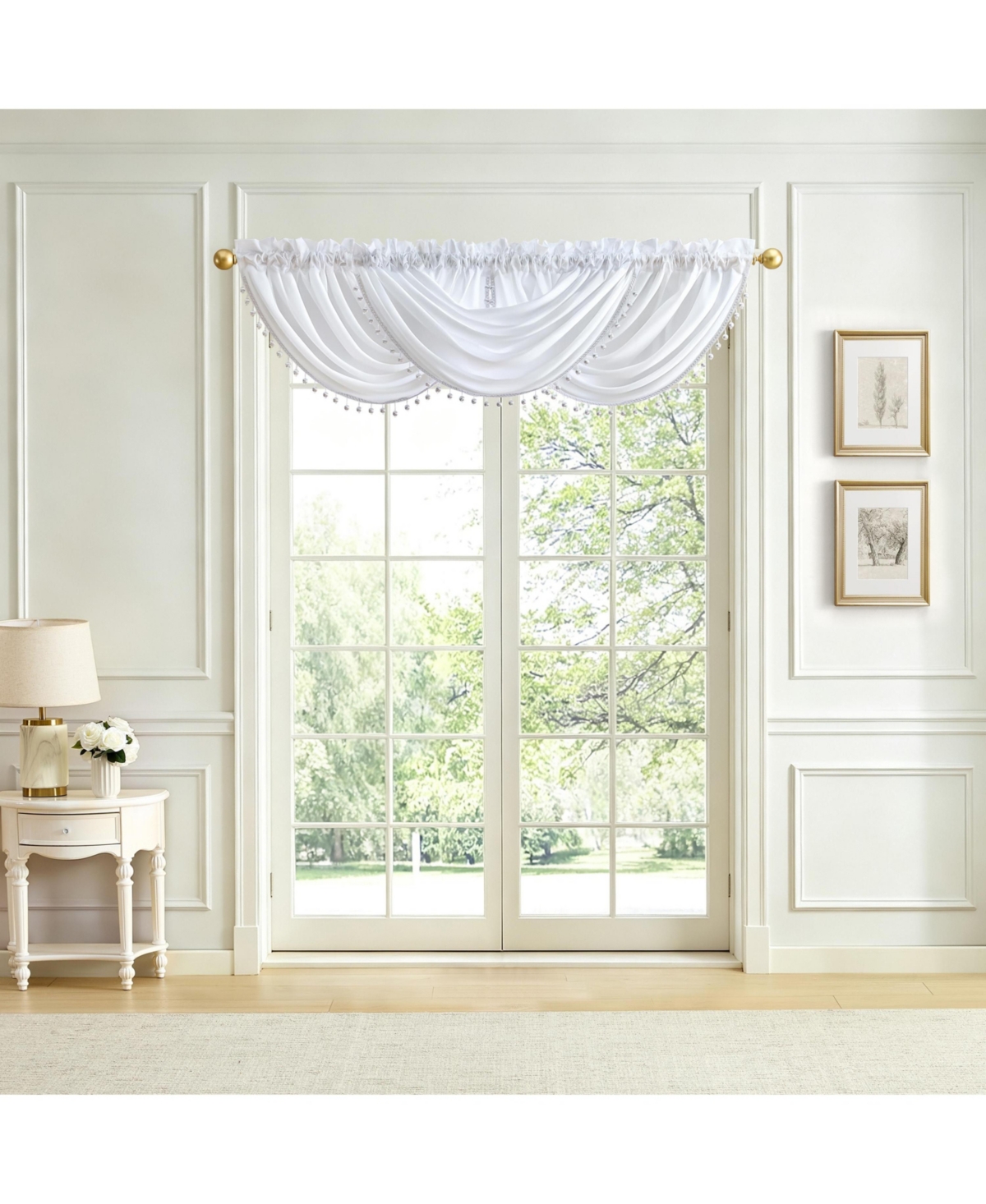Click here for Lenox Imperial Faux Silk Waterfall Window Valance... prices