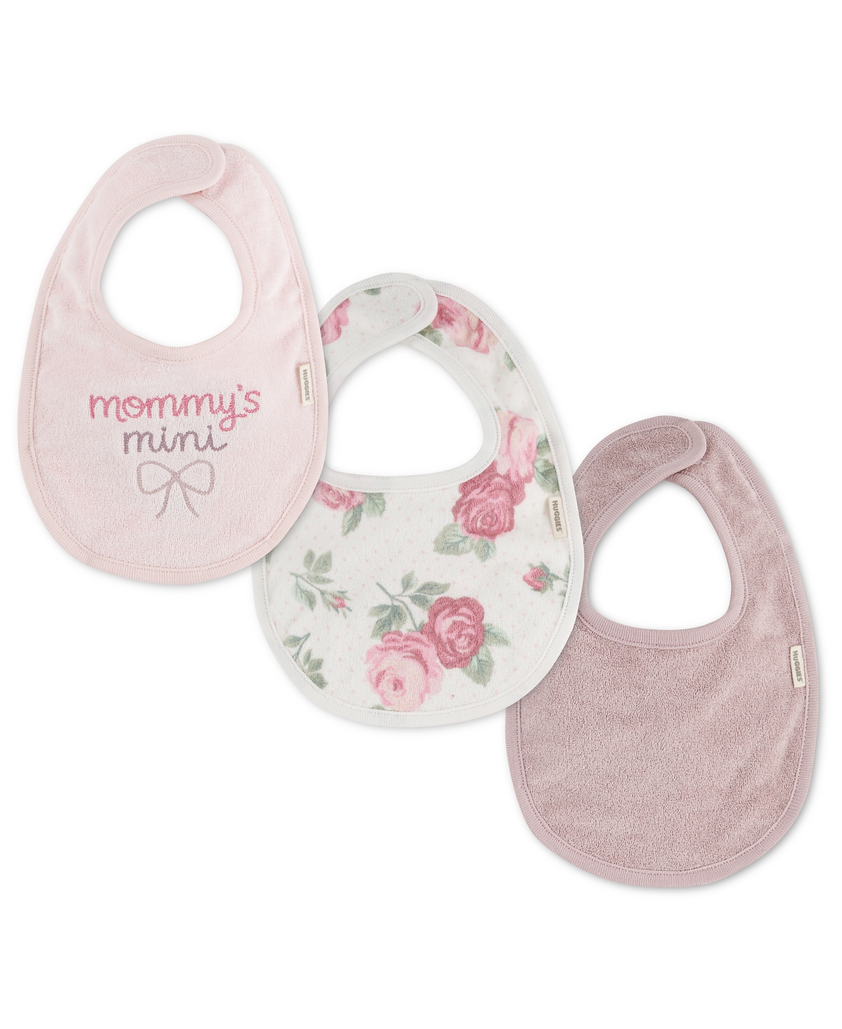 Click here for Huggies Baby Girls Babywear Bibs  3-Pack - Primros... prices