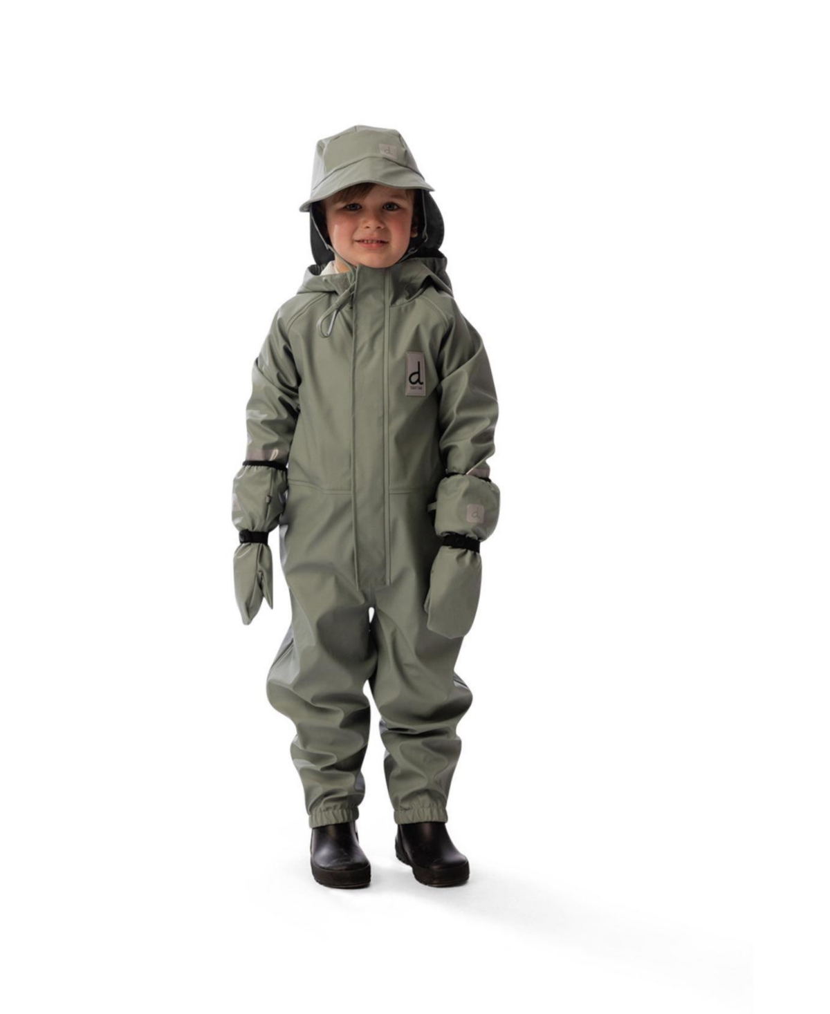 Click here for Deux par Deux Toddler Unisex ( 2T To 5T ) Rain One... prices