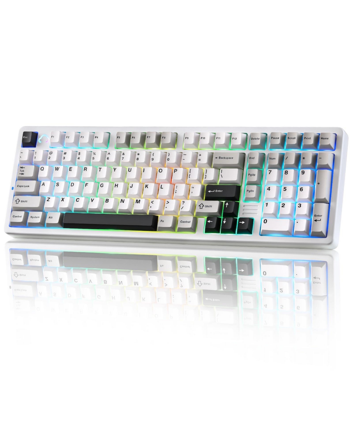Click here for Lisen AL98 Wireless Mechanical Hot-Swappable Keybo... prices