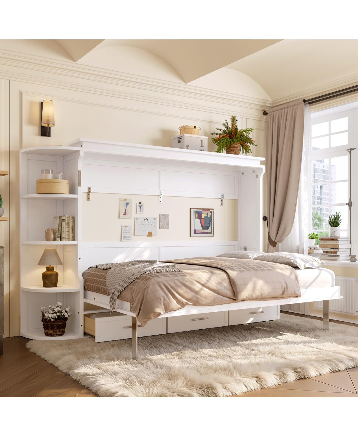 Click here for Streamdale Furniture Murphy Bed with Shelf  Cabine... prices